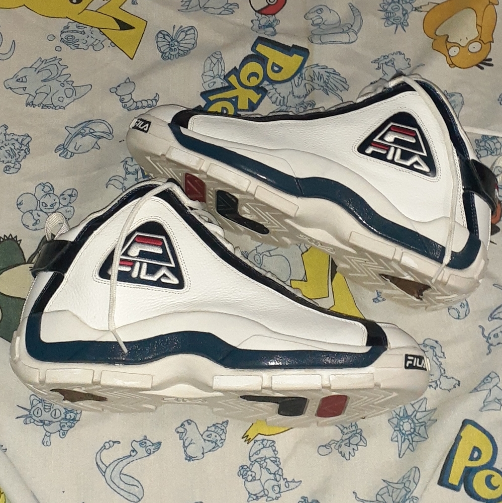 2008 Fila Grant Hill 2 Retro Basketball Shoes Sneaker… - Gem